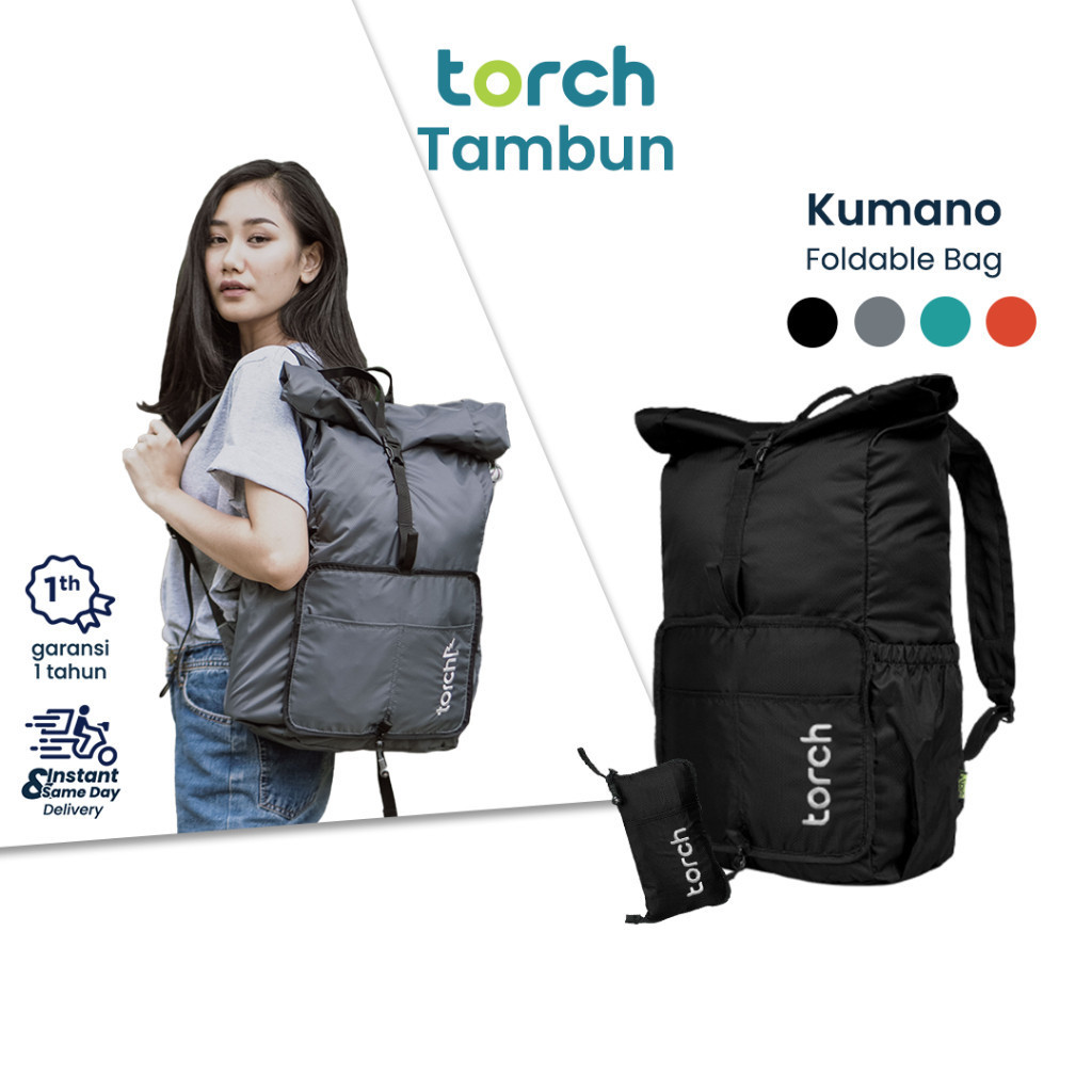 Jual TORCH Tas Lipat Tas Ransel Pria Wanita Tas Foldable Kumano ...
