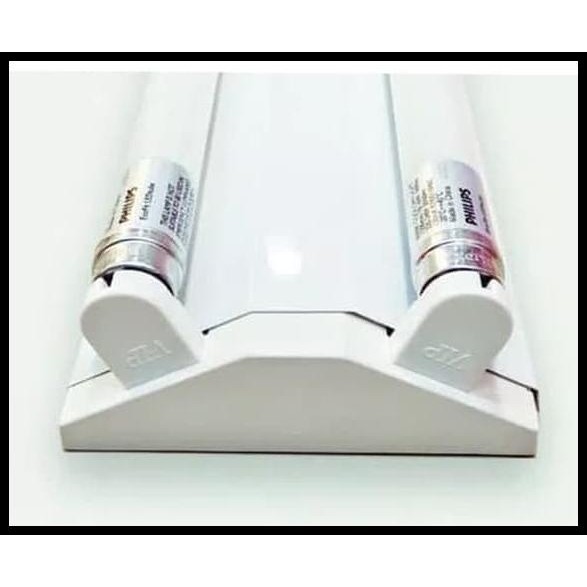 Jual Kap Lampu Housing V Tl T8 2X40 2X16 Led Neon Kaki Tl 1200 Mm 120 ...