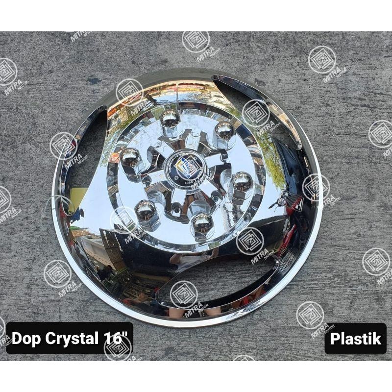 Jual Dop Truck Crystal 16" Plastik Chrome Variasi Wildop Weldop ...