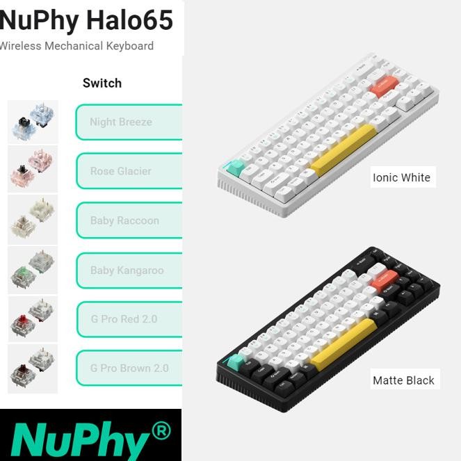 Jual Grosir Nuphy Halo65 Wireless Mechanical Keyboard | Shopee Indonesia