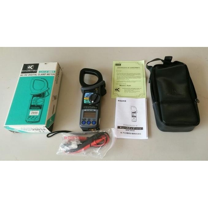 Jual Kyoritsu 2003A AC DC Digital Clamp Meter 2000A Tang Ampere ...