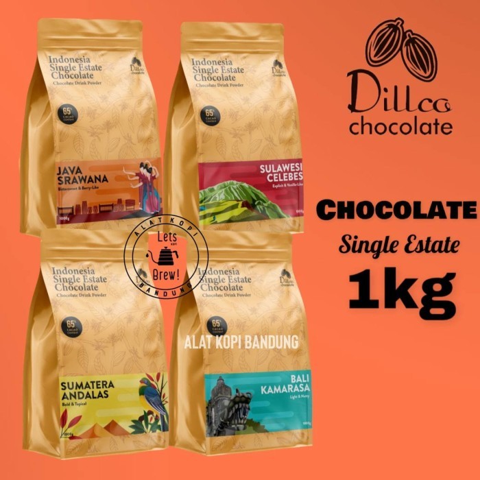 Jual Ready Stock Dillco Single Estate Chocolate B2B Series 1Kg / Coklat Dillco 1Kg | Shopee ...