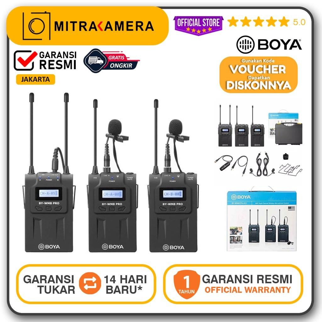 Jual Boya By-Wm8 Pro K2 Wireless Microphone | Shopee Indonesia