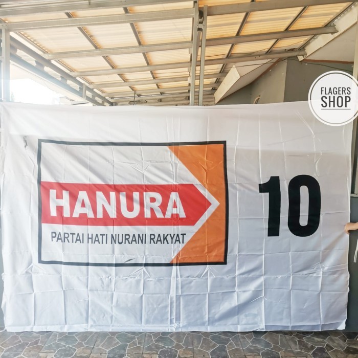 Jual BENDERA PARTAI HANURA 2x3 METER - SUPER JUMBO | Shopee Indonesia