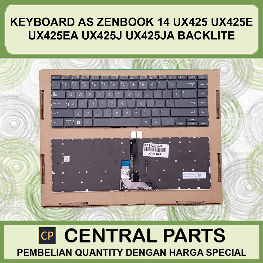 Jual Keyboard AS Zenbook 14 ux425 ux425e ux425ea ux425j ux425ja ...