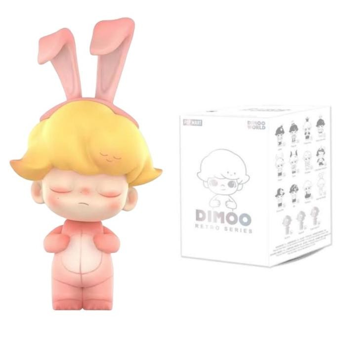 Jual Figure Pop Mart DIMOO PAJAMAS RABBIT Retro Pink Pajama Bunny ...