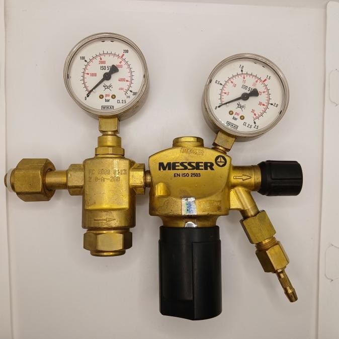Jual Regulator CO messer constant dual stage | Shopee Indonesia