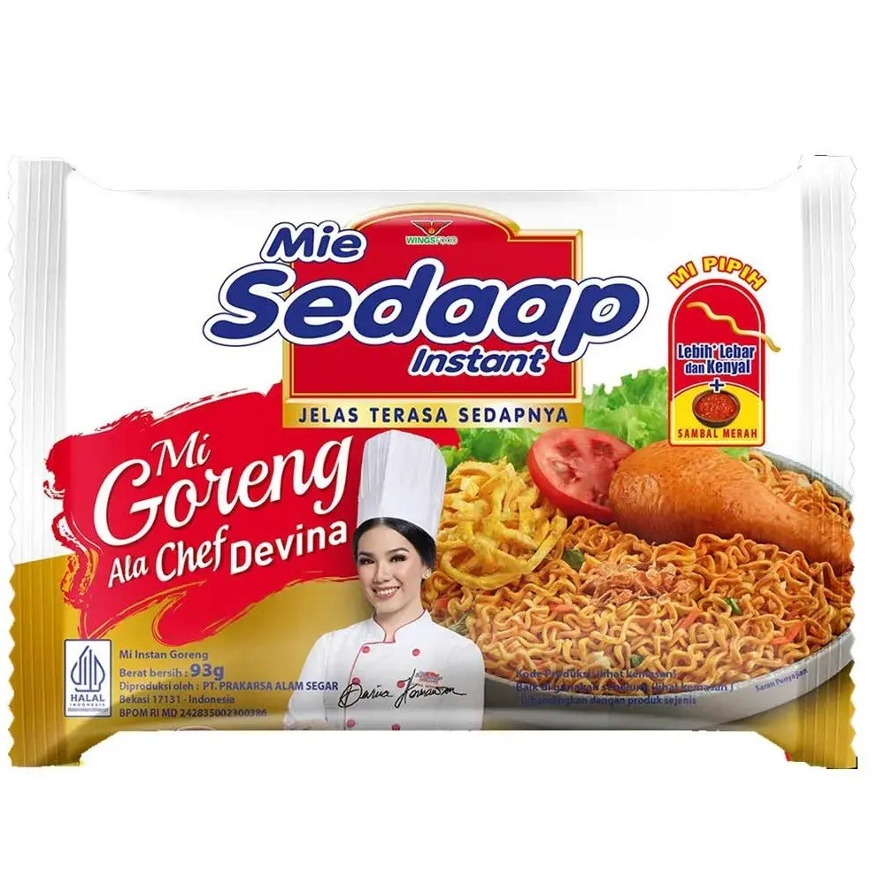 Jual SEDAAP MI GORENG ALA CHEF DEVINA 93 GR | Shopee Indonesia