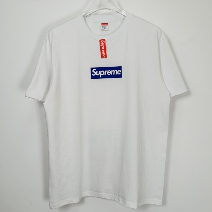 Jual Supreme Seoul Box Logo Tee - White | Shopee Indonesia