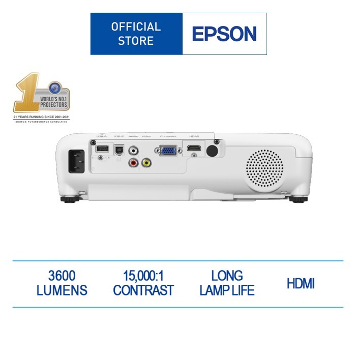 Jual Projector Epson Eb X500 Bonus Screen Projector 96 X 96 Inch ...