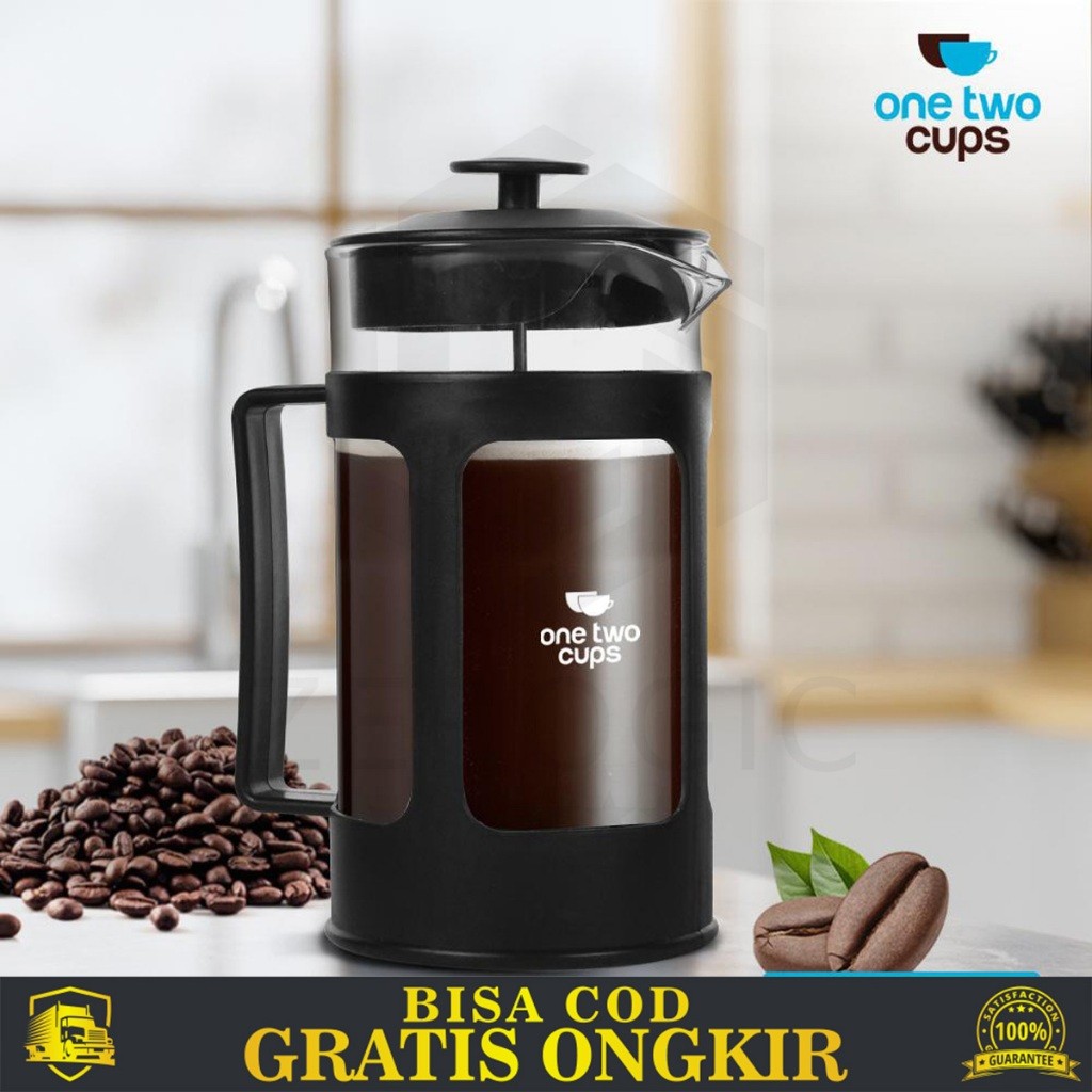 Jual PLUNGER POT MAKER FRENCH PRESS COFFEE STAINLESS STEEL KACA PEMBUAT ...