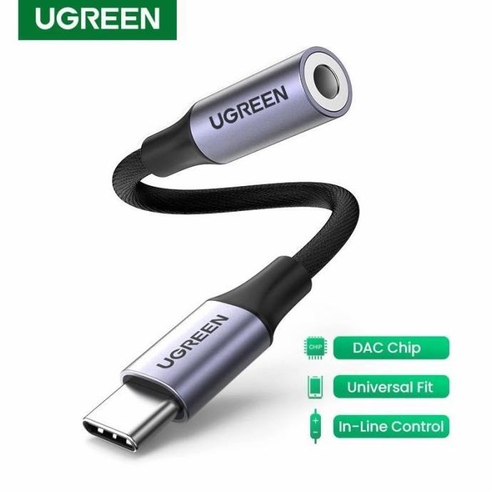 Jual socket - Ugreen Type C To Jack Audio 3.5mm Headset Adapter DAC ...