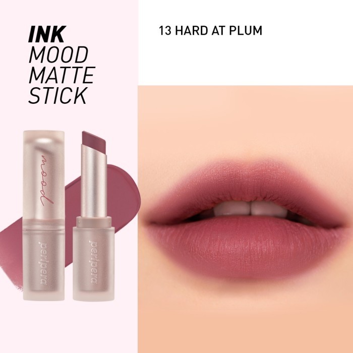 Jual PERIPERA Ink Mood Matte Stick Lipstick Matte Korea - 13 HARD AT ...