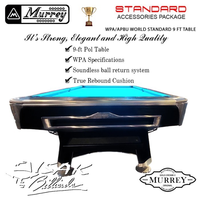 Jual Murrey Reborn 9 Ft Pool Table - Meja Billiard Biliar 9 Feet ...