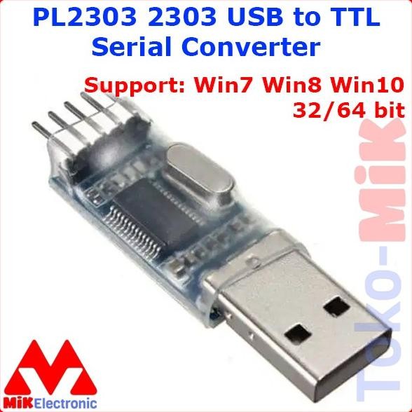 Jual Terbaru MODUL PL2303 2303 USB TO TTL SERIAL CONVERTER ISP ARDUINO ...