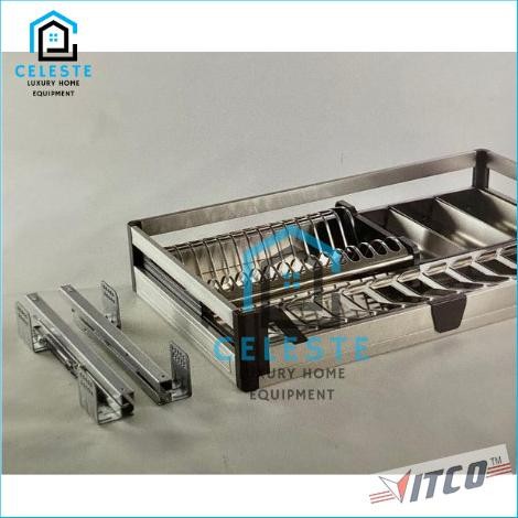 Jual VITCO Bowl & Plate Drawer/Rak Mangkuk & Piring Tarik Slow-Mo ...