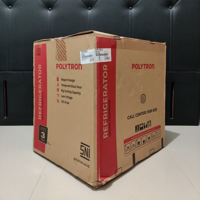 Jual POLYTRON PRH 51 MINI REFRIGERATOR 50 LITER KULKAS MINI | Shopee ...