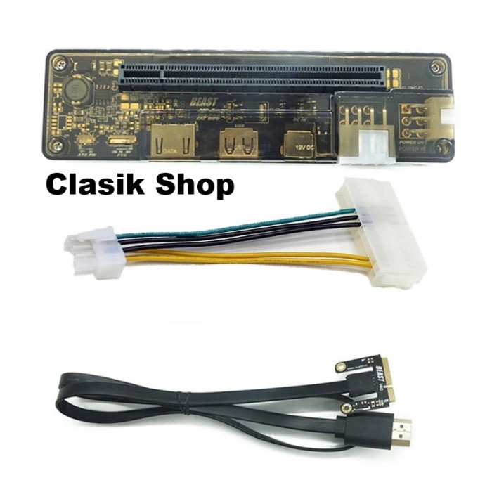 Jual EXP GDC Beast v8.5 Laptop External PCI-E Graphics Card | Shopee ...