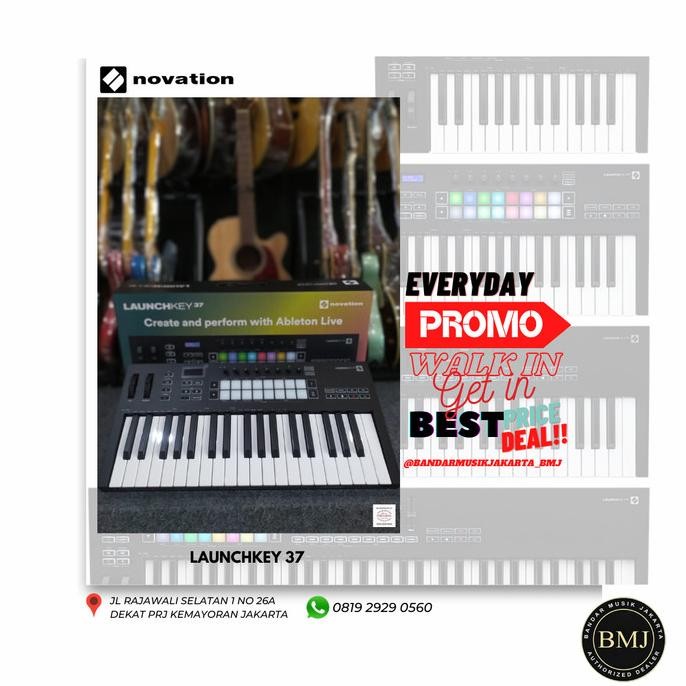 Jual Controller - Keyboard Midi Controller Novation Launchkey 37 Mk3 ...