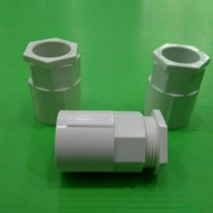 Jual TERBARU Sock adaptor pipa listrik to box / connector pipa 20 mm ...