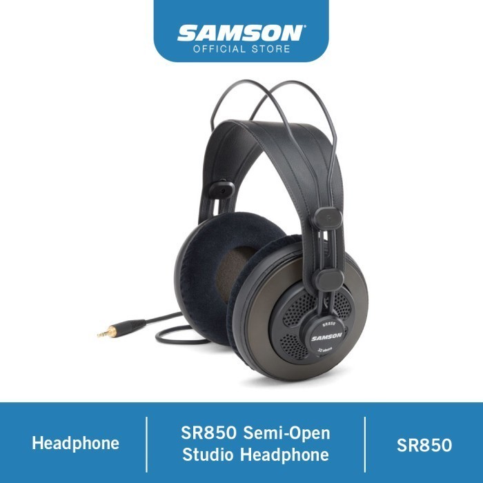 Jual Samson SR850 Semi-Open Studio Headphone | Shopee Indonesia