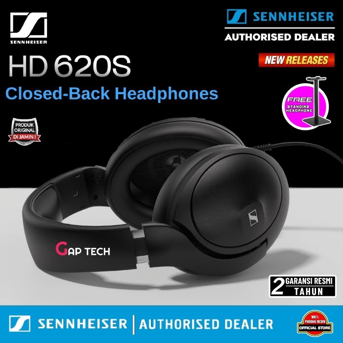 Jual Sennheiser HD 620S / HD620S / HD 620 S Reference Closed-Back Audiophile Headphones | Shopee ...