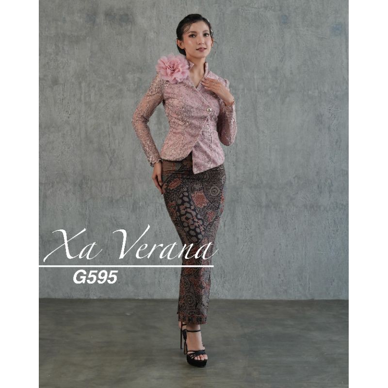 Jual Kebaya brukat G595 | Shopee Indonesia