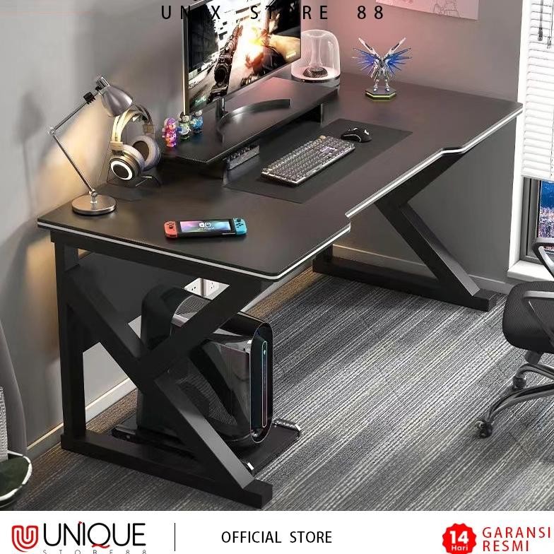 Jual Meja Gaming Meja Komputer Meja Belajar Meja Laptop PC Serat Karbon ...