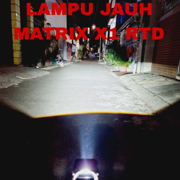 Jual Paket lengkap shroud Lampu utama led biled matrix x1 1.5 inch new ...