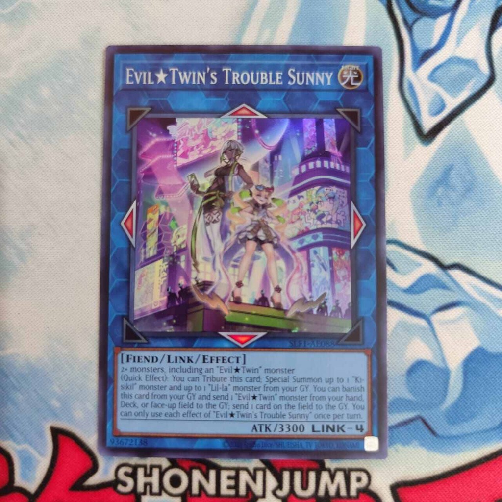Jual yugioh AE evil twins trouble sunny SLF1-AE088 SR original | Shopee ...