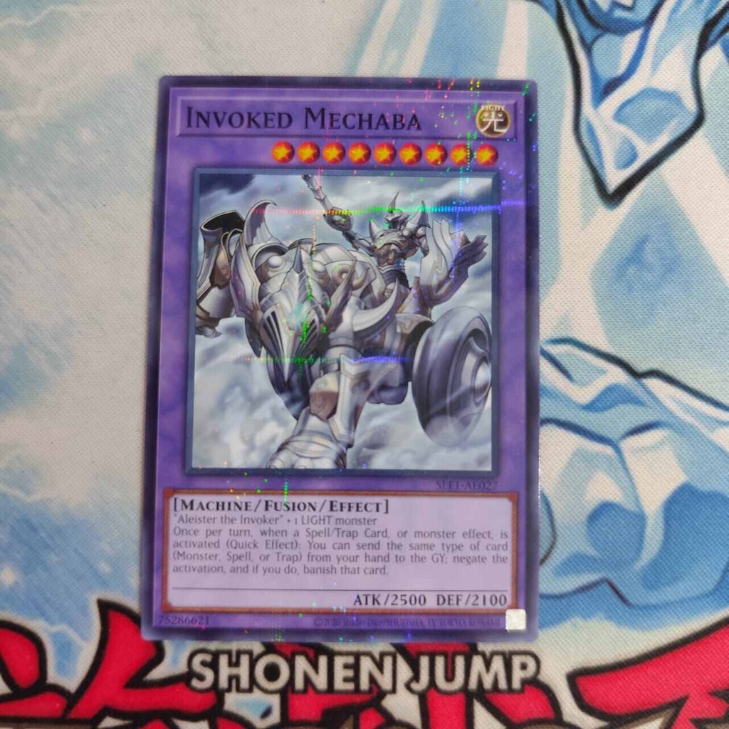 Jual yugioh AE invoked mechaba SLF1-AE027 P-N original | Shopee Indonesia