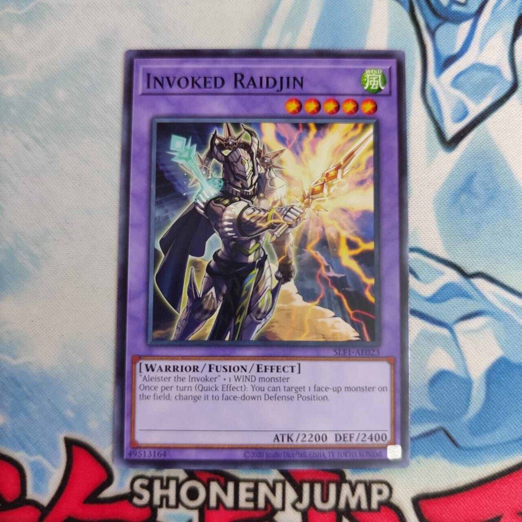 Jual yugioh AE invoked raidjin SLF1-AE023 C original | Shopee Indonesia