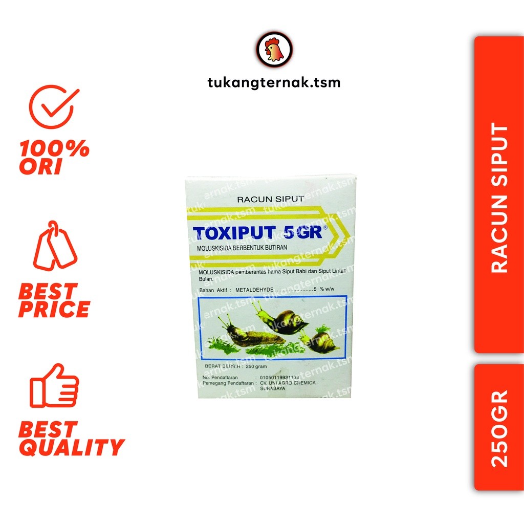 Jual MOLUSKISIDA TOXIPUT 5GR 250GR | Shopee Indonesia