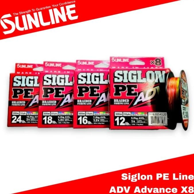 Jual Sunline Siglon PE Line ADV Advance X8 | Shopee Indonesia
