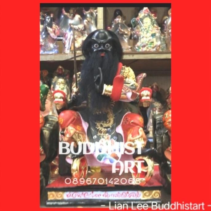 Jual Open DS] huat cu kong fat cu kong statue 16 inch kayu | Shopee ...