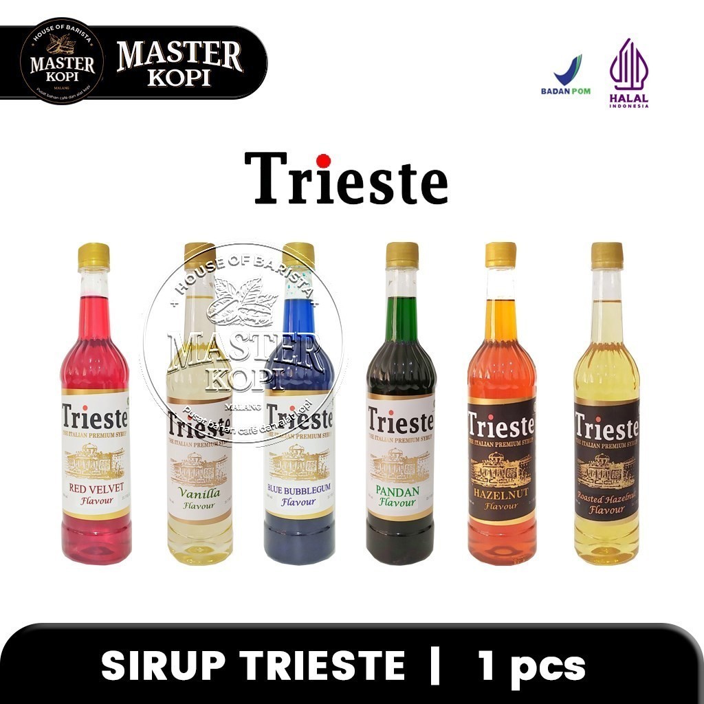 Jual Sirup Trieste Premium 650ml Syrup Aneka Rasa Botol Plastik ...