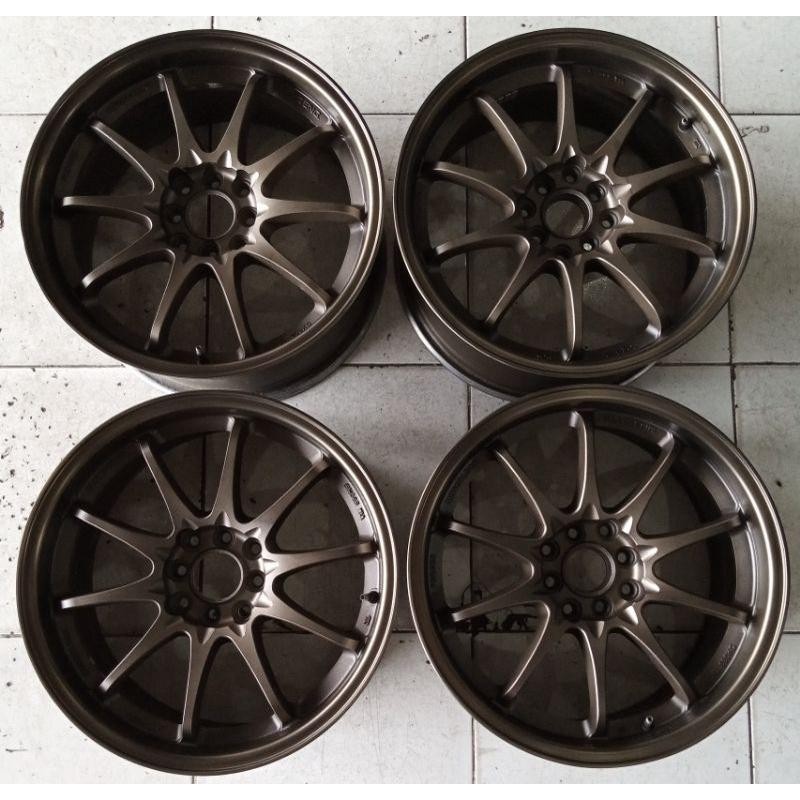 Jual Velg Variasi Pelek Mobil Second Ce28 Ring 17X7 Pcd 4X100/114 Et40 ...