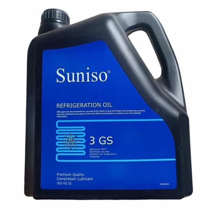 Jual Produk Baru!! Oli Compressor Suniso 3Gs 4Liter | Shopee Indonesia