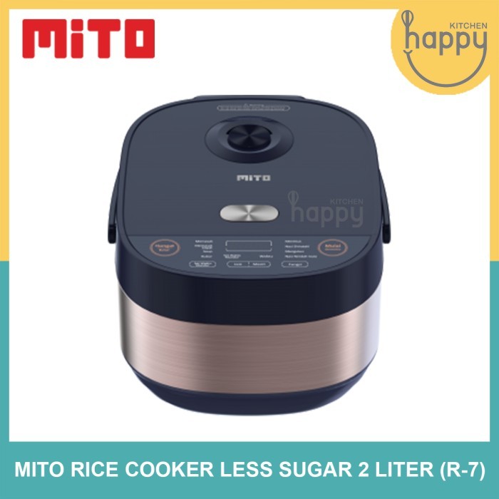 Jual Mito Digital Rice Cooker R7 Low Sugar Magic Com Mito Less Sugar 8 ...