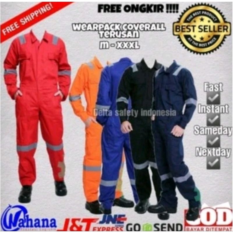 Jual Perlengkapan Proyek Wearpack Coverall Safety Scotlight Jet Star ...