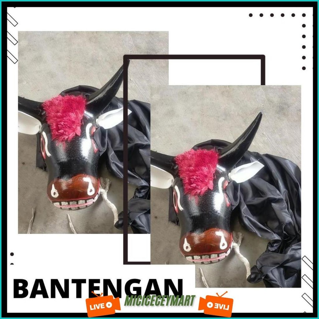 Jual Bantengan Full Kayu (Bonus Kemul) Random Motif Sanga/ Keren ...