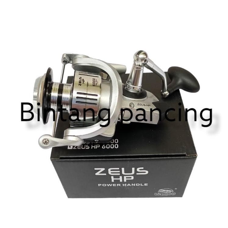 Jual Reel Pancing Reel Lizard Zeus Hp Reel Power Handle Ukuran 1000 ...