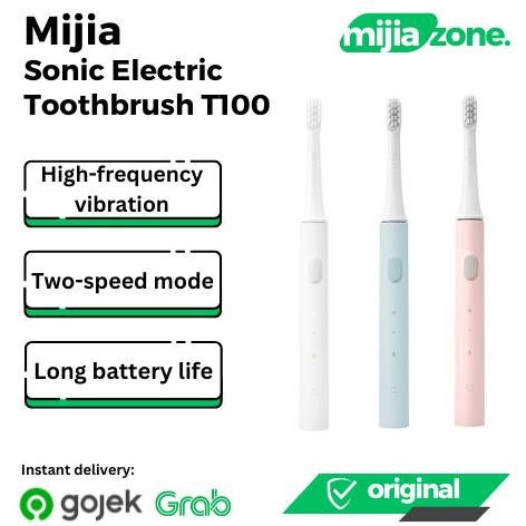 Jual Xiaomi Mijia Sonic Electric Toothbrush T100 - Sikat Gigi Elektrik 2111 | Shopee Indonesia