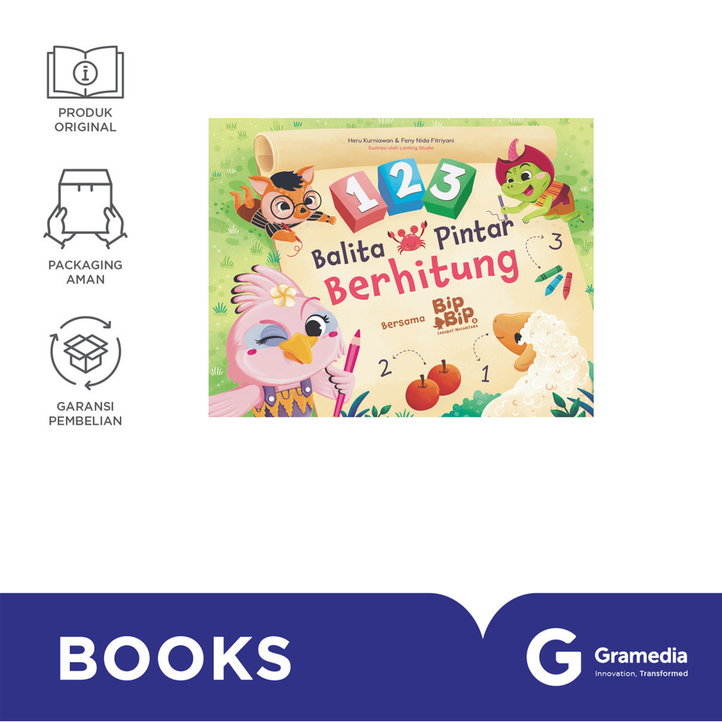 Jual 123 Balita Pintar Berhitung Bersama Bip Bip & Sahabat Nusantara | Shopee Indonesia