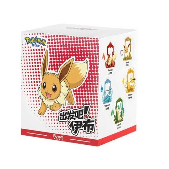 Jual FUNSM POKEMON LET'S GO EEVEE SERIES BLIND BOX Funism Figure ...