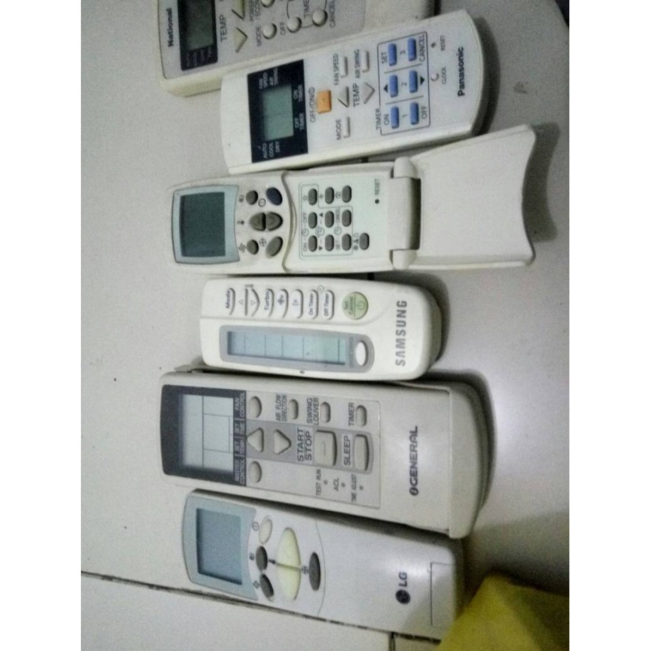 Jual REMOTE AC BERBAGAI MERK ORIGINAL BAWAAN | Shopee Indonesia