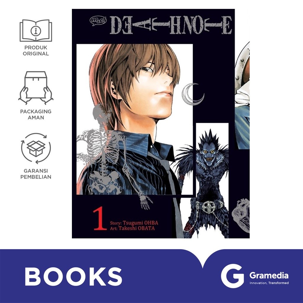 Jual Death Note New Edition 01 (Ohba Tsugumi) | Shopee Indonesia