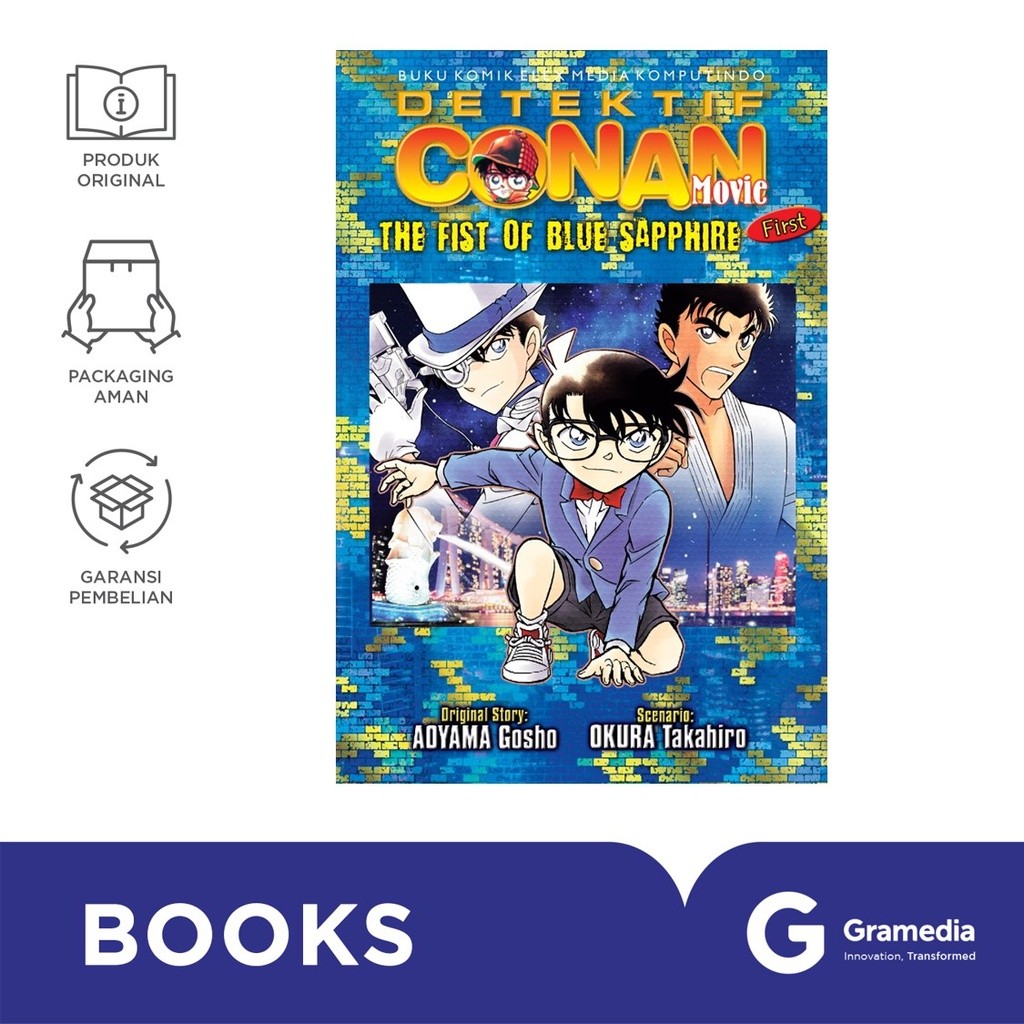 Jual Detektif Conan The Movie The Fist Of Blue Sapphire 01 (Aoyama Gosho) | Shopee Indonesia