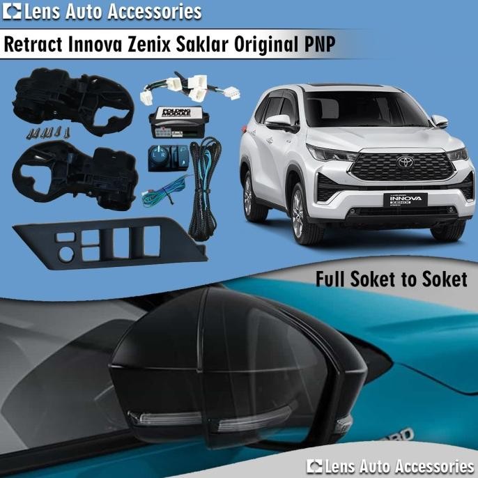 Jual RETRACT SPION LIPAT INNOVA ZENIX SAKLAR ORIGINAL PLUS AUTO FOLDING ...