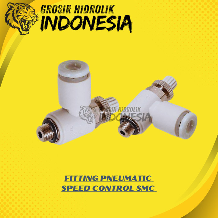 Jual AS1201F-M5-08 FITTING SPEED CONTROL SIP LOCK PNEUMATIC SELANG 8MM ...